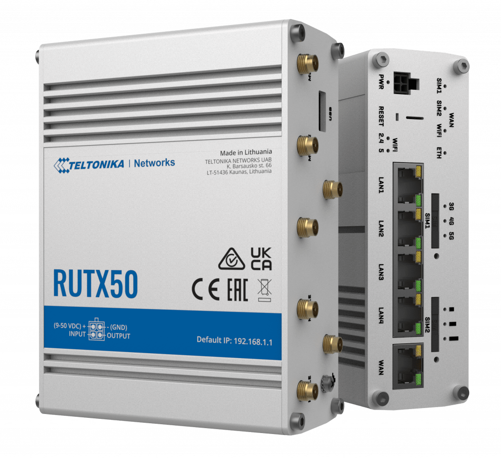 RUTX50 - Router industrial 5G - DAVANTEL