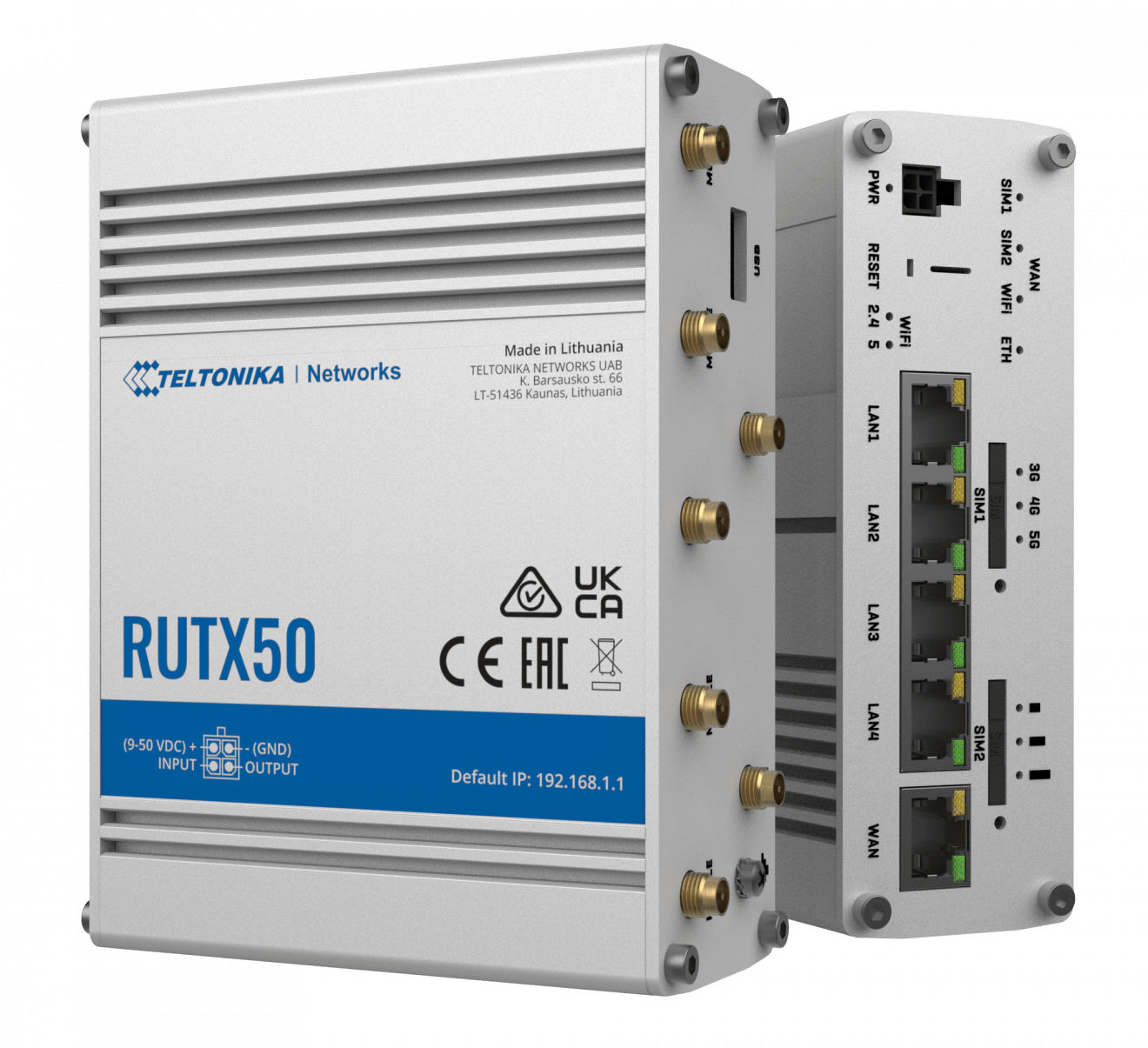 RUTX50 - Router industrial 5G - Davantel