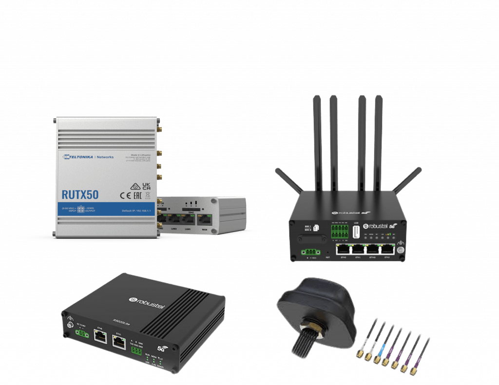 Routers 5G industriales - Davantel