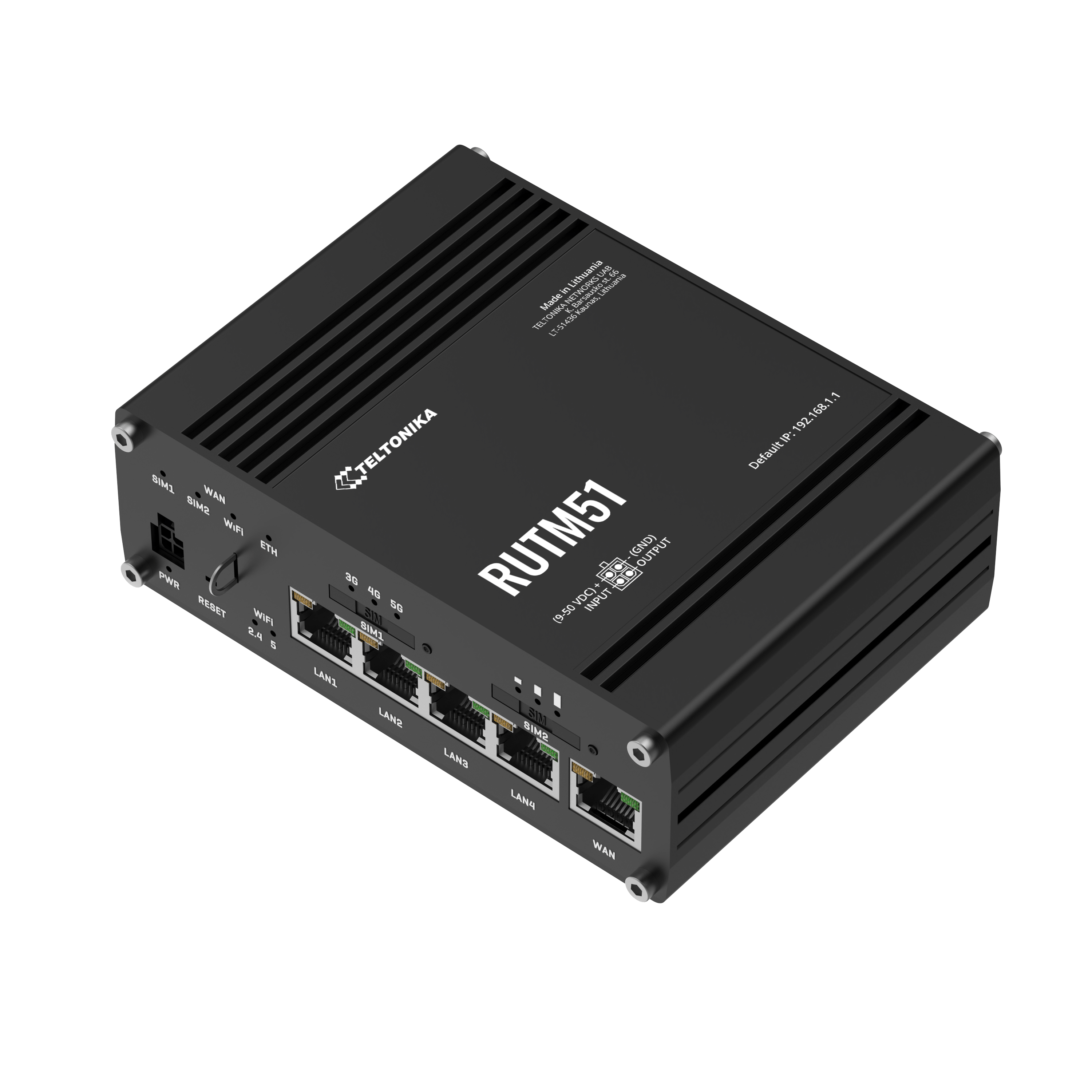 RUTM51 - Router industrial 5G - Davantel